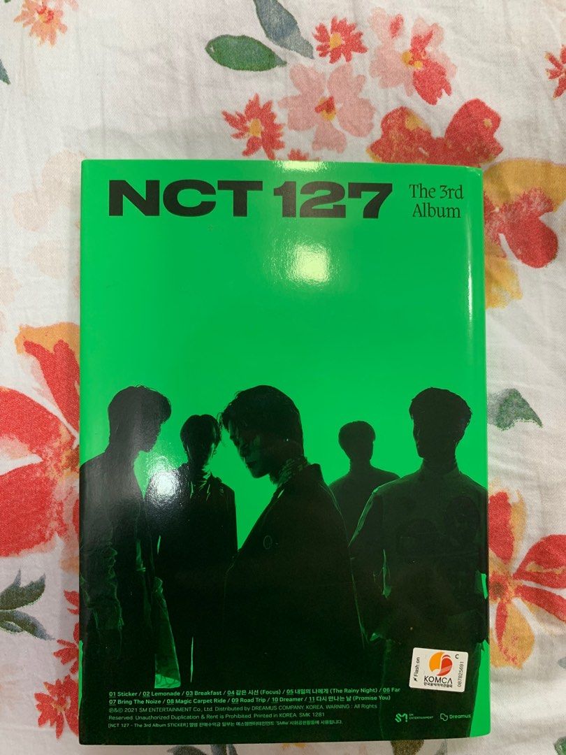 nct 127 sticker album, Hobbies & Toys, Music & Media, Music Accessories ...