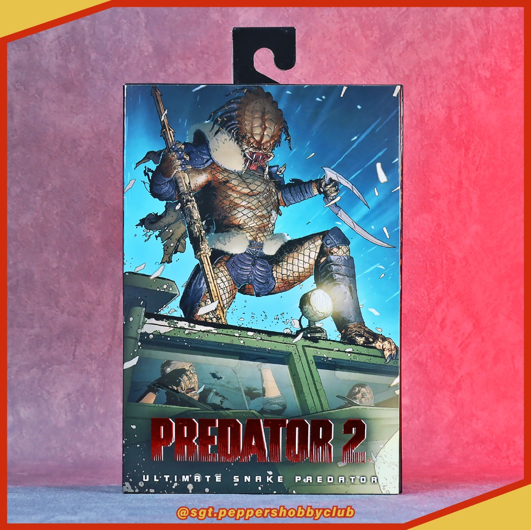 Neca Predator 2 30th Anniversary Ultimate Snake Predator, 興趣及遊戲, 玩具 ...