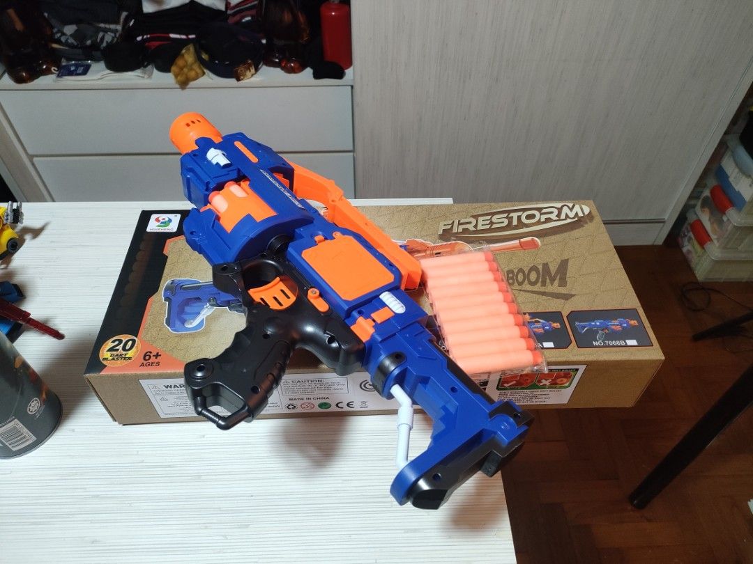Nerf firestorm, Hobbies & Toys, Toys & Games on Carousell