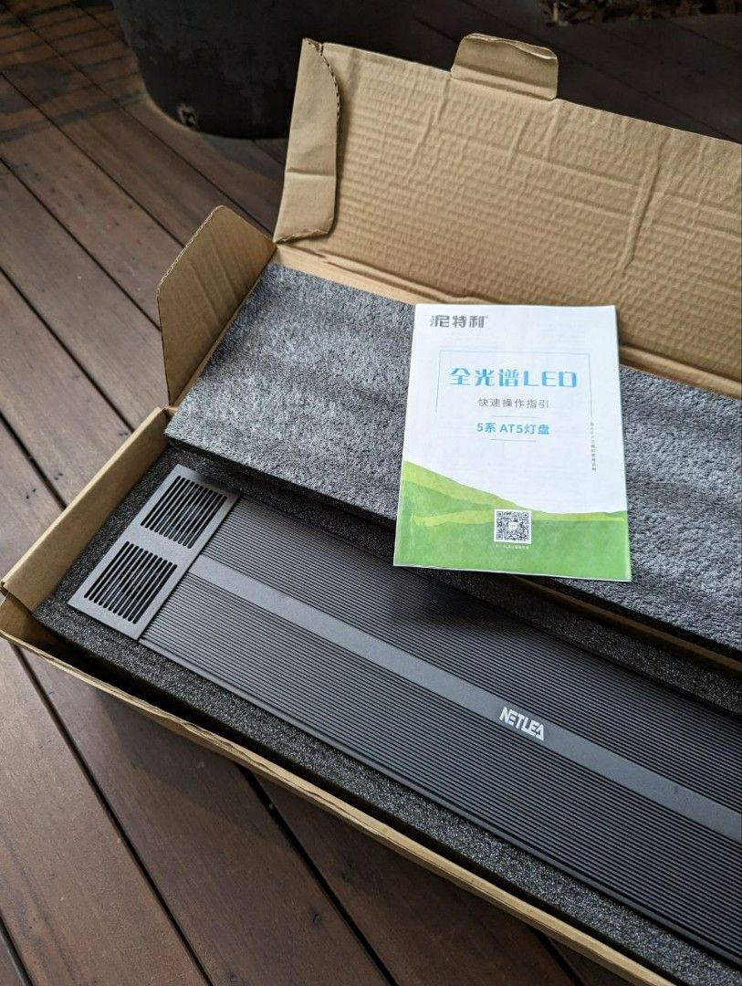 Netlea AT5 C60 WRGB LED Light Tank Aquarium Aquascape Canister Filter ...