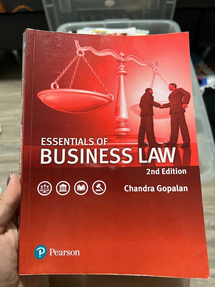 Ngee Ann business Law textbook, Hobbies & Toys, Books & Magazines ...