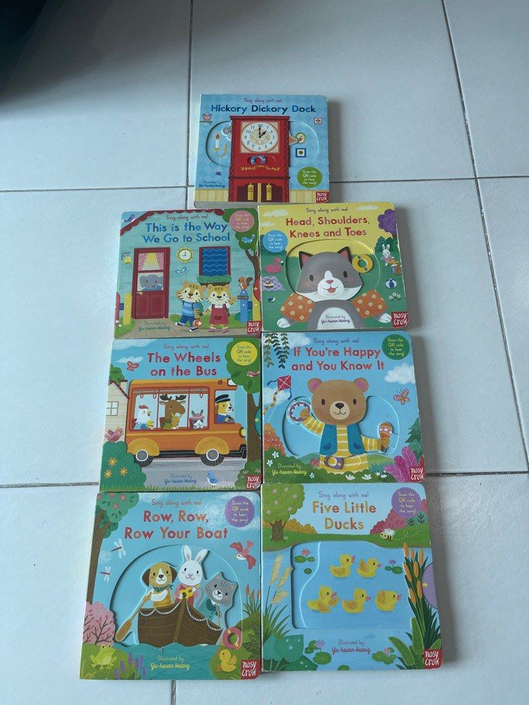 Nosy Crow sing along pull out board book (usborne, toddler), Hobbies & Toys, Books & Magazines ...