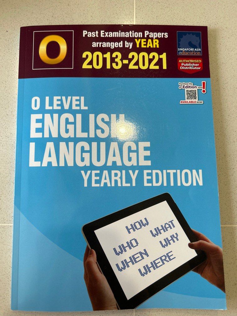 O Level English TYS Yearly Edition 2013 - 2021, Hobbies & Toys, Books ...