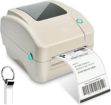 OausTect Thermal Label Printer 4x6 Desktop Label Marker for Warehouse ...