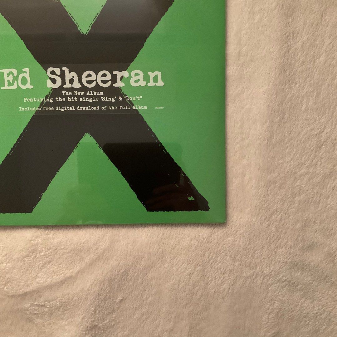 [On Hand] Ed Sheeran - X (Multiply) Vinyl LP Plaka, Hobbies & Toys, Music & Media, Vinyls on ...