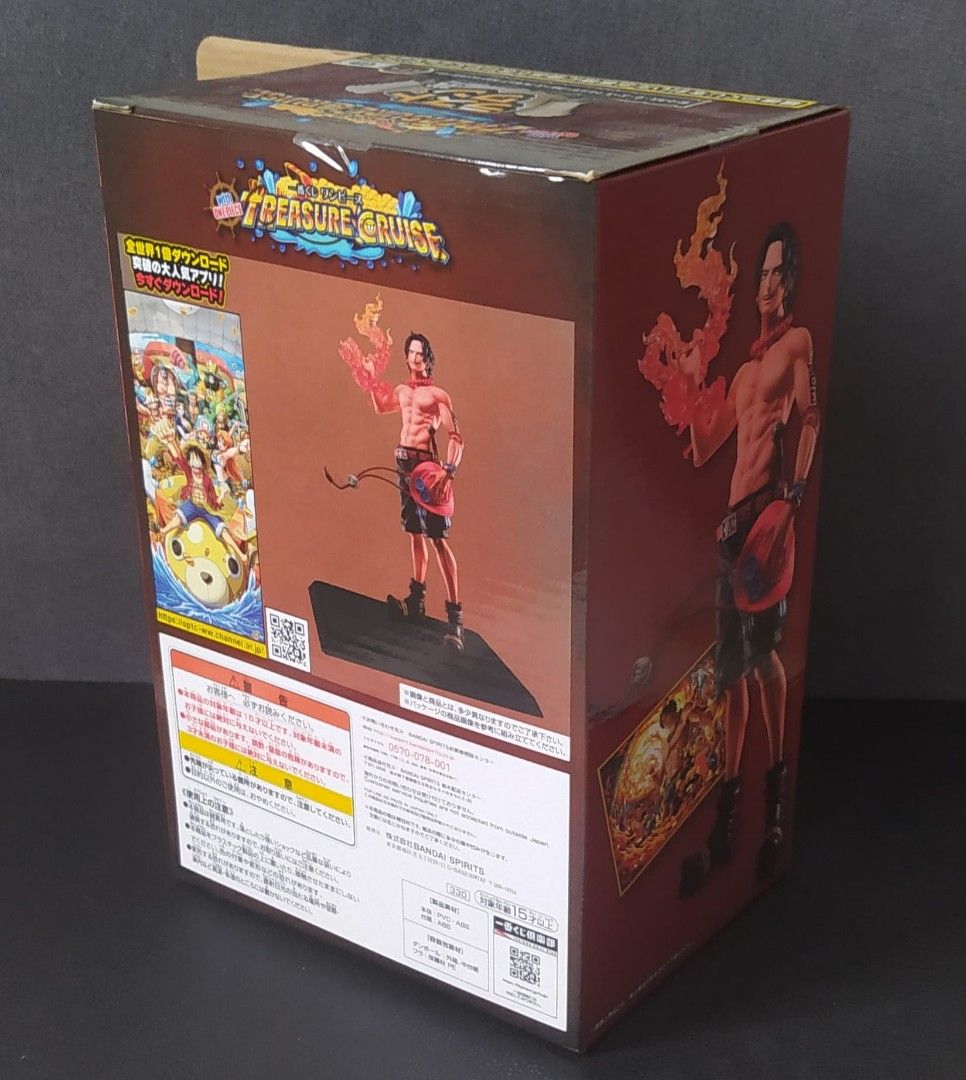 One Piece Portgas D. Ace Fire Fist Figurine, Hobbies & Toys, Toys ...