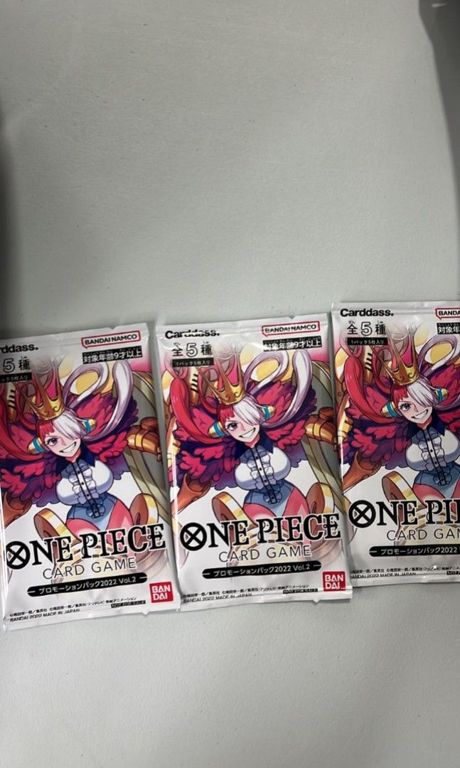 One piece tcg Uta vol 2 promo pack, Hobbies & Toys, Toys & Games on Carousell