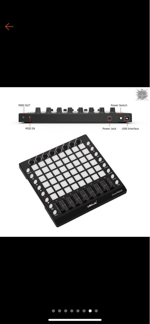 Orca PAD48 MIDI controller, Audio, Other Audio Equipment on Carousell
