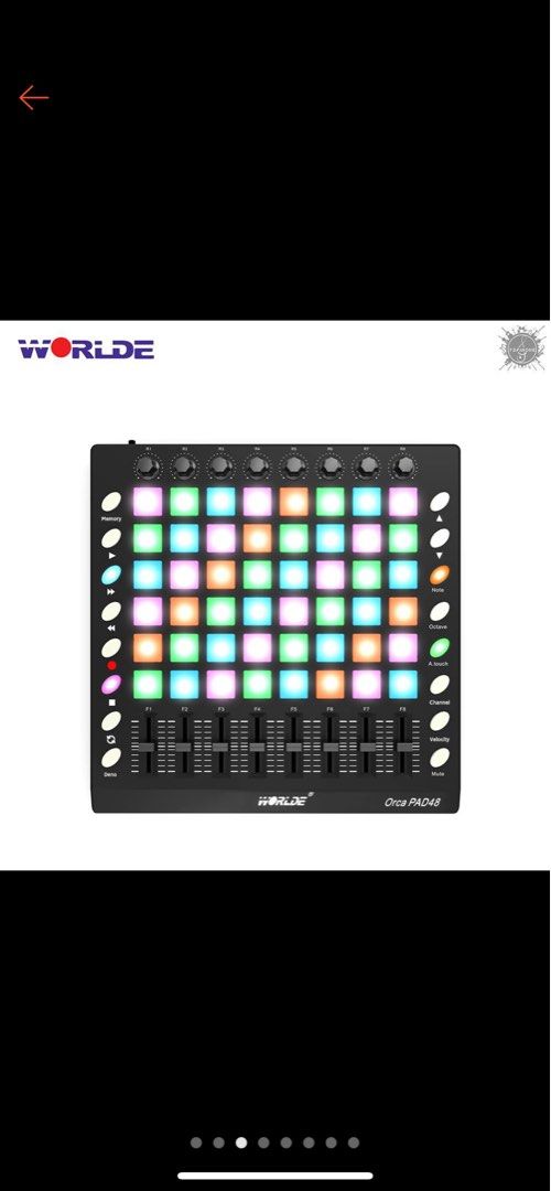 Orca PAD48 MIDI controller, Audio, Other Audio Equipment on Carousell