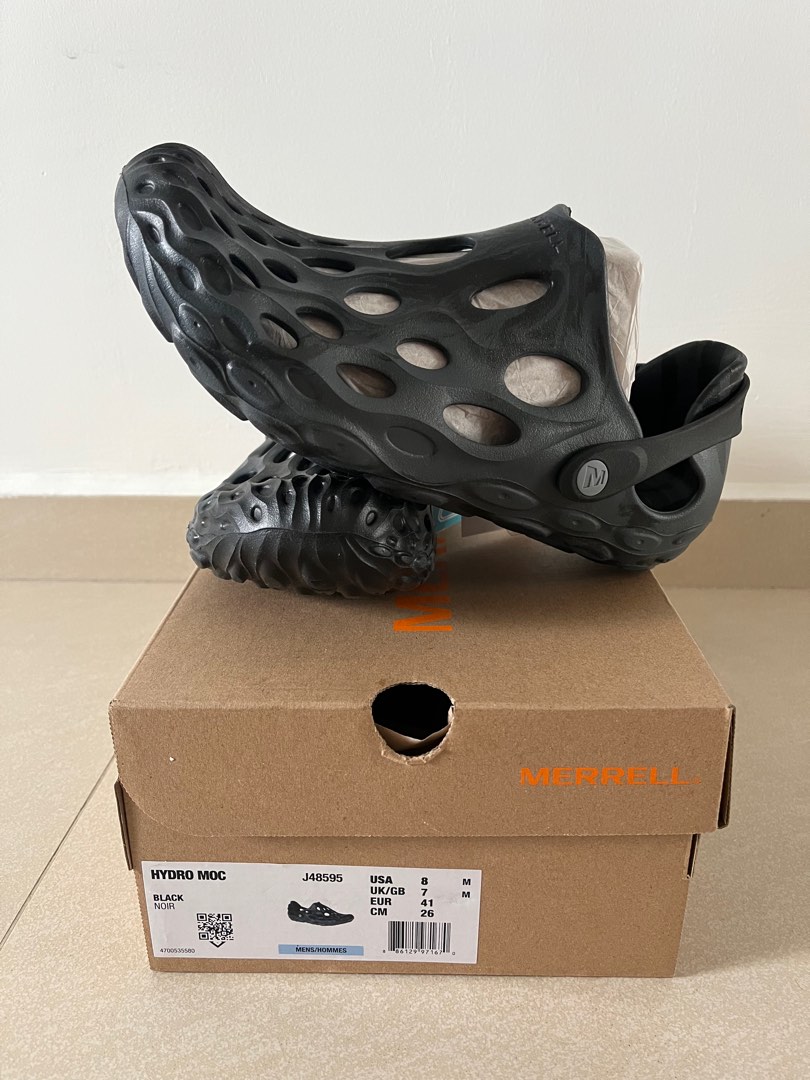 Merrell Hydro Moc US8 , Men's Fashion, Footwear, Flipflops and Slides ...