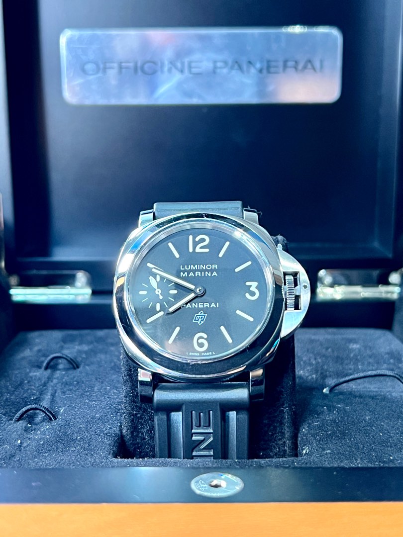 Panerai pam 005 complete triple box, Luxury, Watches on Carousell