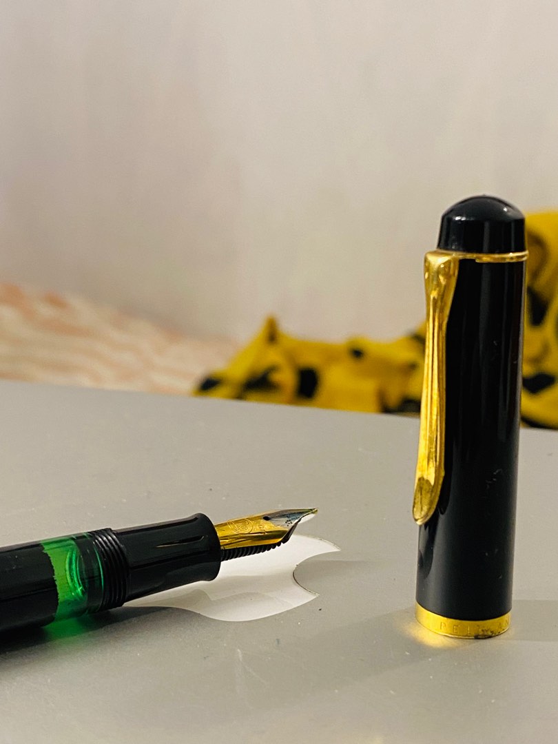 Vintage Pelican 481 M200 Fountain Pen Germany , Hobbies & Toys ...