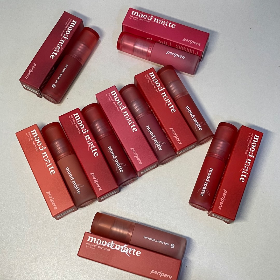 PERIPERA INK MOOD MATTE TINT (LIP TINT) 4g, Beauty & Personal Care ...