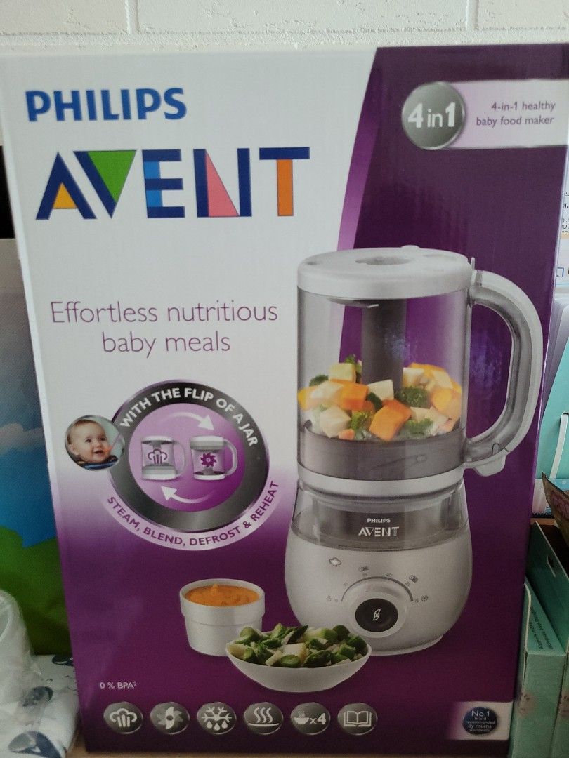 Philips Avent 4-in-1 Baby Food Maker, Babies & Kids, Nursing & Feeding ...