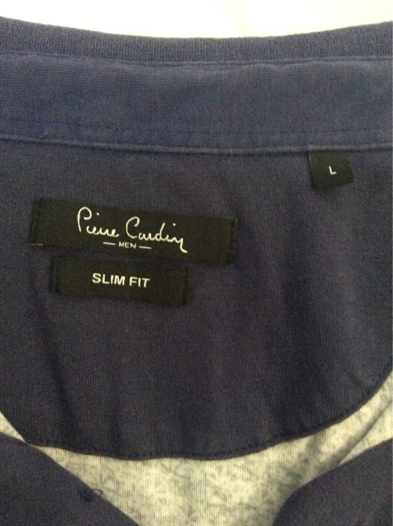 Piere Cardin Polo Shirt, Men's Fashion, Tops & Sets, Formal Shirts on ...