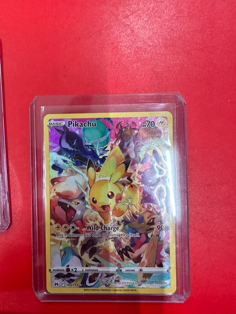 Pikachu 28 crown zenith, Hobbies & Toys, Toys & Games on Carousell