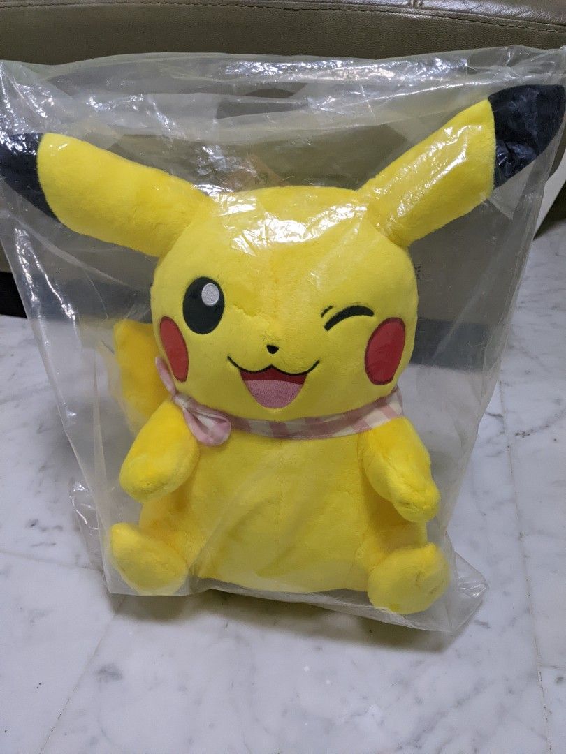 Pikachu Soft Toy Kuji Prize A, Hobbies & Toys, Toys & Games on Carousell