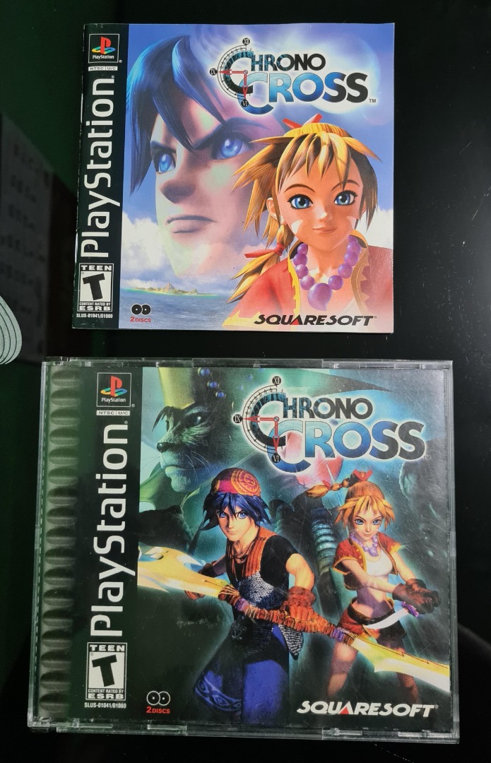 PlayStation Chrono Cross NTSC U/C Black Disc, Video Gaming, Video Games ...