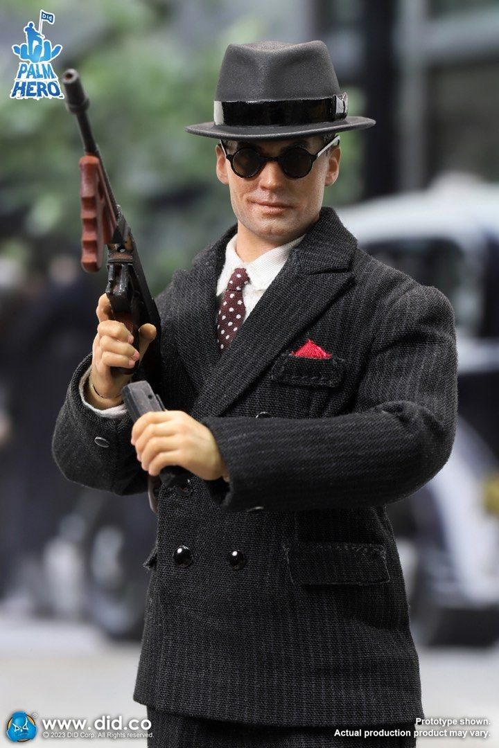 PO DID 1/12 Scale Palm Hero Series - Chicago Gangster John, Hobbies ...