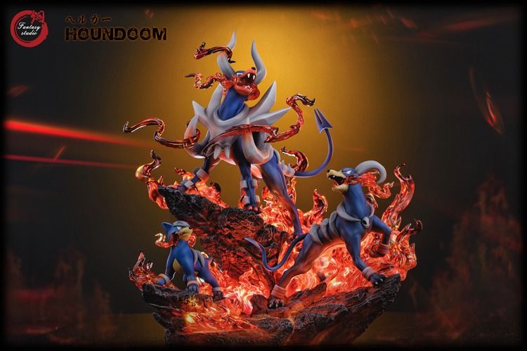 [PO] Fantasy Studios - Pokemon GX Evolution Series 010 Houndoom Family ...