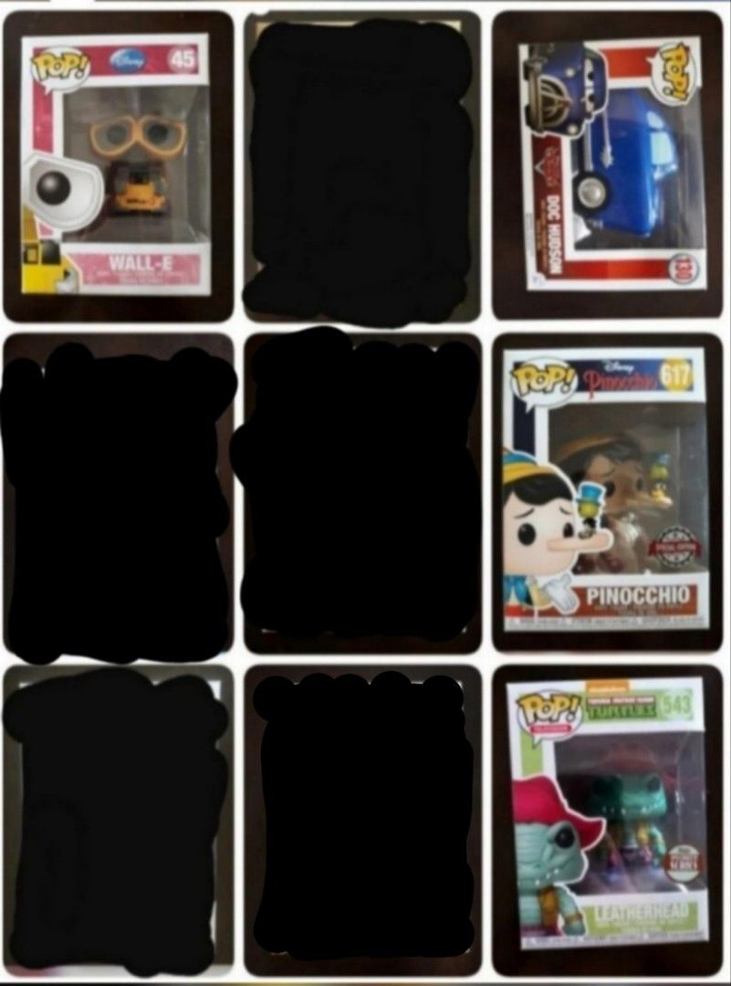 POP Wall-E Doc Hudson Pinocchio Leatherhead Elvira Ninja Elizabeth ...