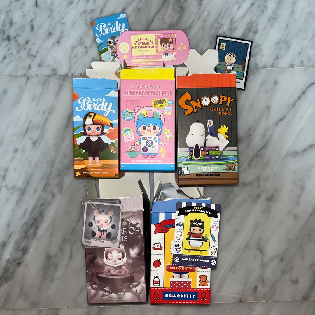 Popmart blind box, Hobbies & Toys, Toys & Games on Carousell