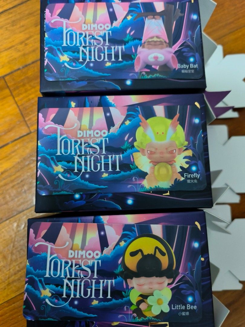 Popmart Dimoo Forest Night, Hobbies & Toys, Toys & Games on Carousell