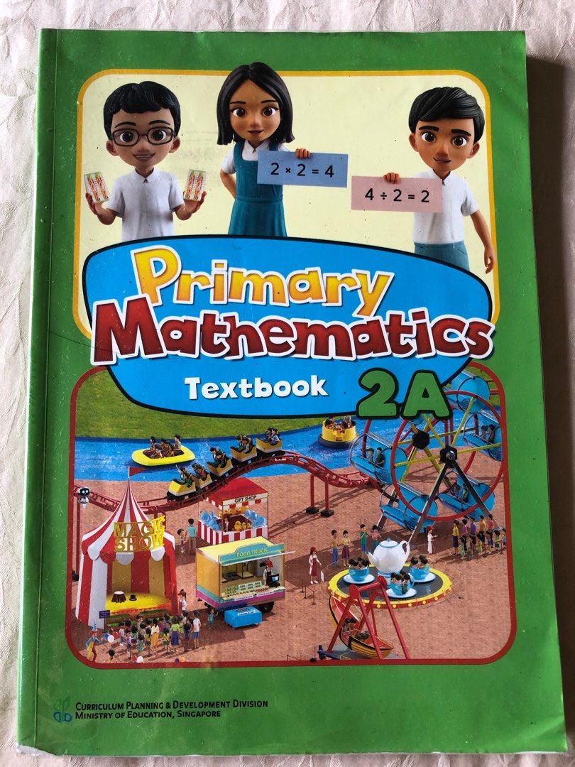 Primary Mathematics Text Books 2A and 2B, Hobbies & Toys, Books ...