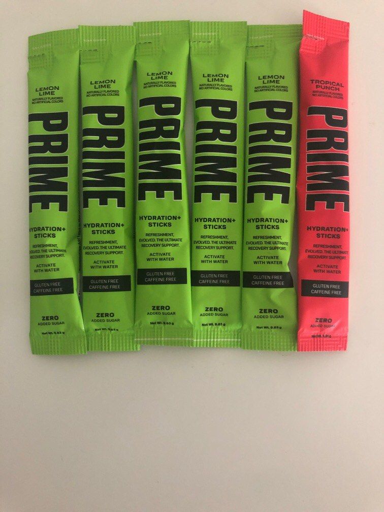 Prime Hydration Sticks, Food & Drinks, Beverages on Carousell