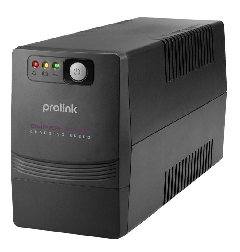 PROLiNK PRO1201SFC 1200VA UPS Power Supply with built in AVR 4 output ...