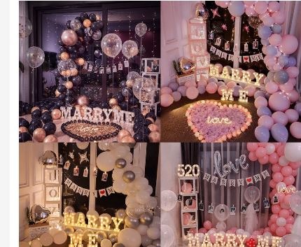 Proposal Balloon Proposal Decoration Marry Me Marriage Proposal ...