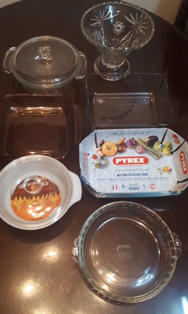 Pyrex and Anchor Hocking, Furniture & Home Living, Kitchenware ...