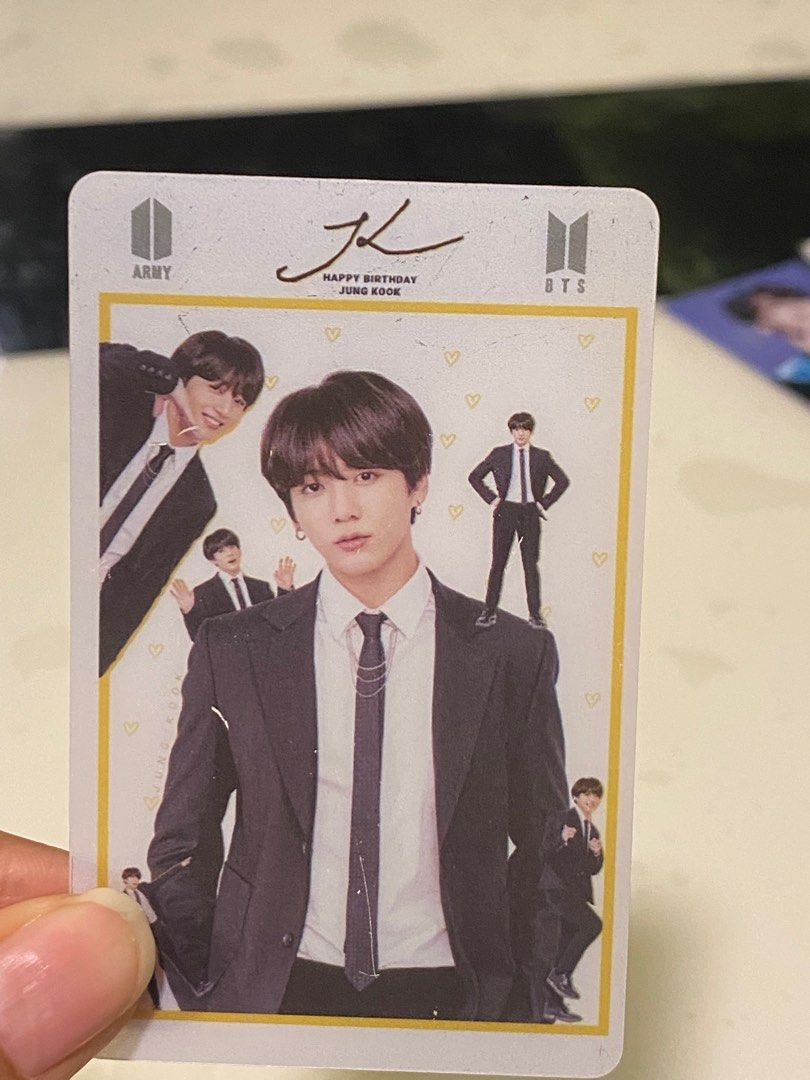 RARE TRANSPARENT KPOP BTS JUNGKOOK PHOTOCARDS, Hobbies & Toys ...