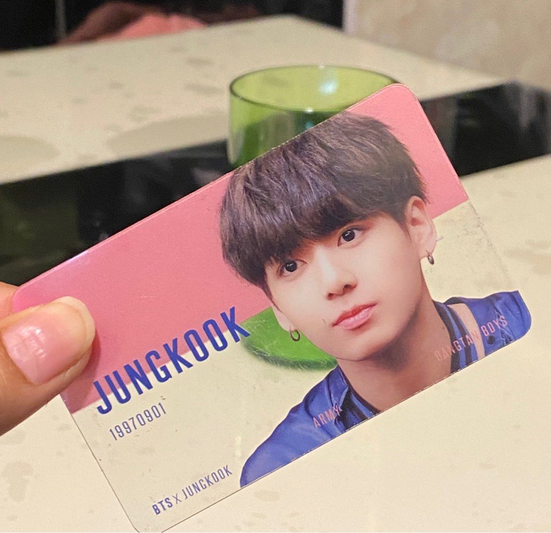 RARE TRANSPARENT KPOP BTS JUNGKOOK PHOTOCARDS, Hobbies & Toys ...