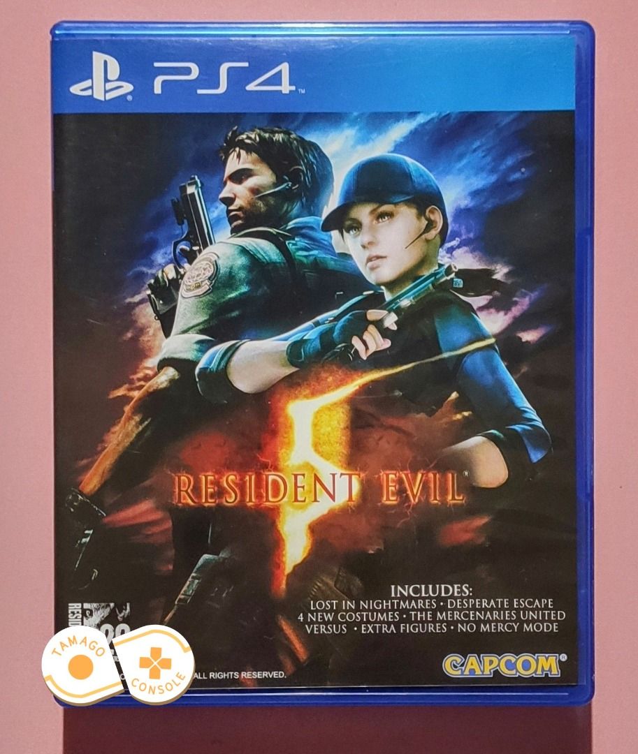 Resident Evil 5 - [PS4 Game] [ENGLISH Language] [CIB / Complete In Box ...