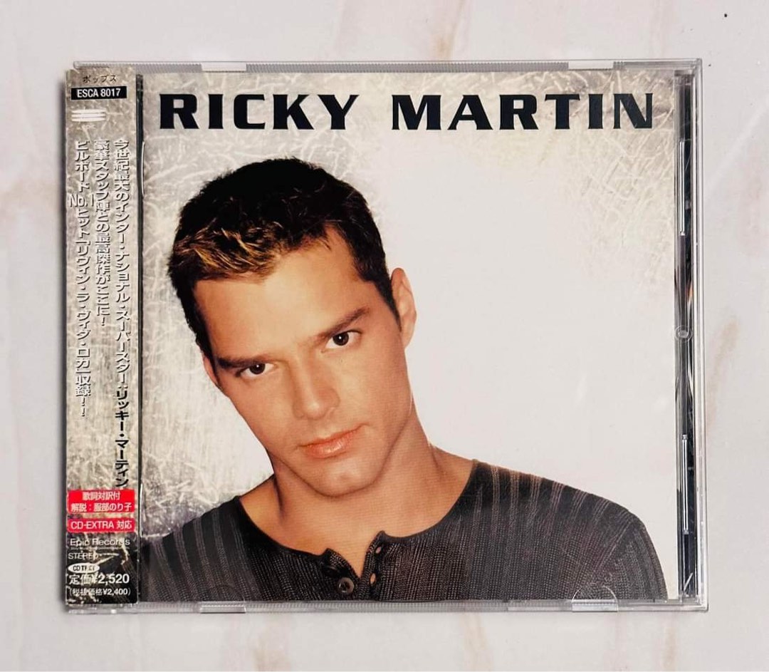 RICKY MARTIN ALBUM, Hobbies & Toys, Music & Media, CDs & DVDs on Carousell