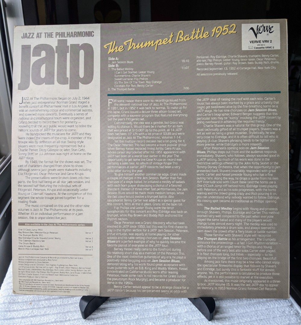 Roy Eldridge, Charlie Shavers, Lester Young - The Trumpet Battle 1952 ...