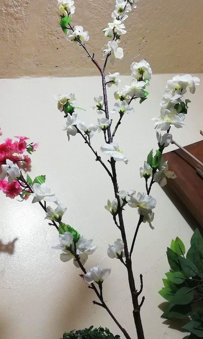Sakura Artificial Cherry Blossoms long stem, Hobbies & Toys, Stationary ...