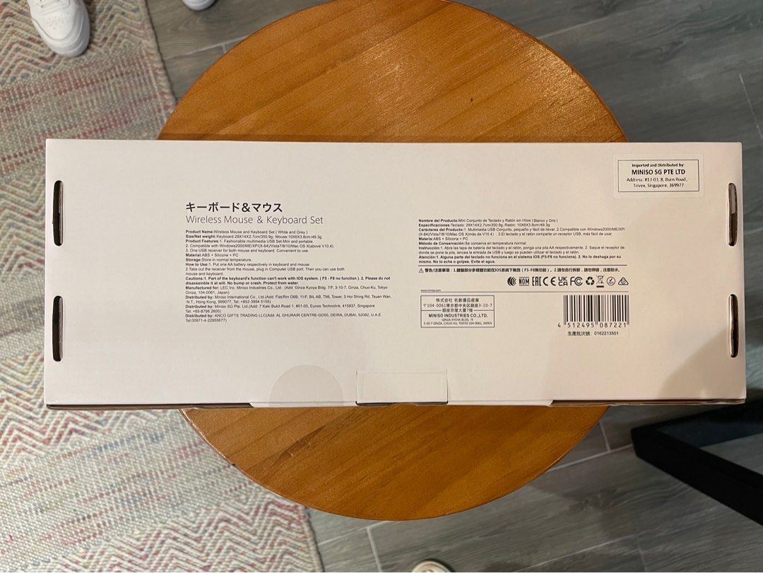 [sale] Miniso Wireless Mouse And Keyboard Set Computers And Tech Parts And Accessories Computer