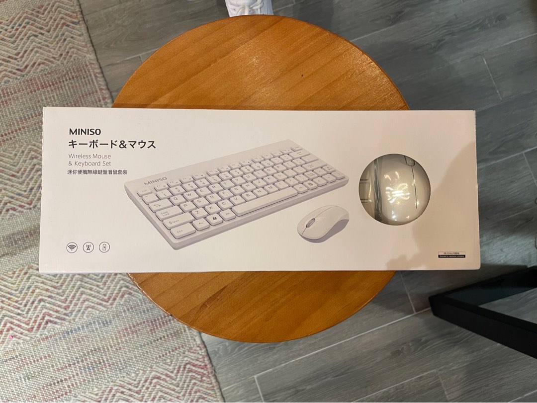 Sale Miniso Wireless Mouse And Keyboard Set Computers And Tech Parts And Accessories Computer