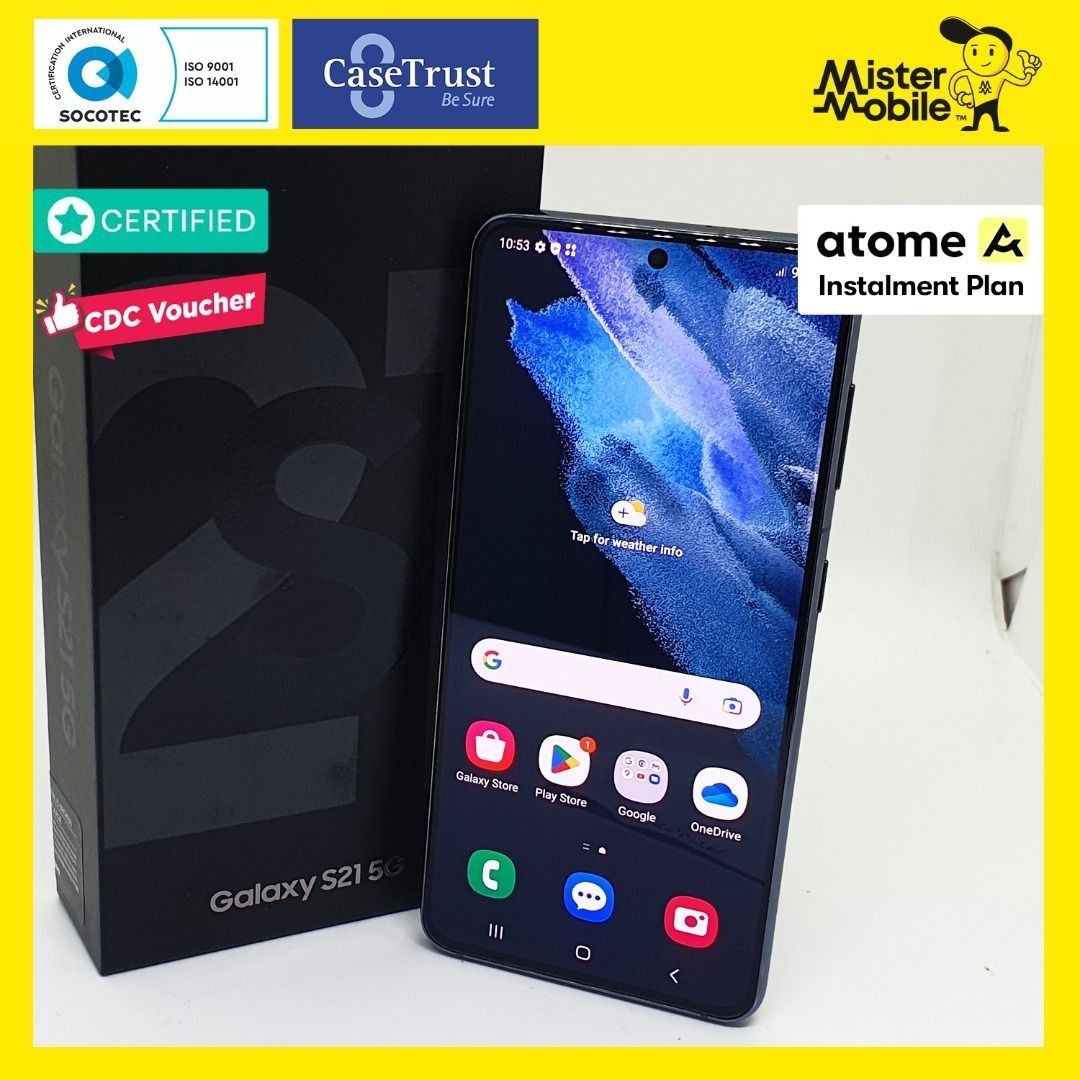 Samsung Galaxy S21 5G 256 256GB Phantom Gray Used Local Set, Mobile Phones & Gadgets, Mobile ...
