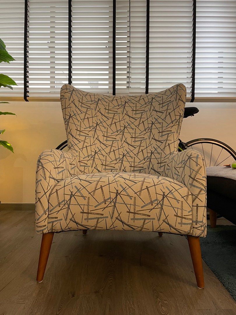 Scandinavian arm chair, Furniture & Home Living, Furniture, Chairs on ...