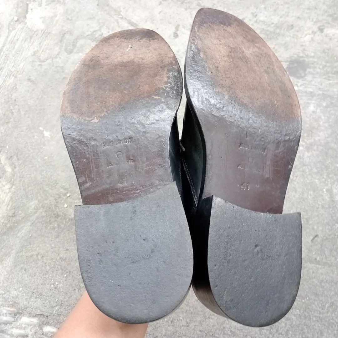 Sepatu aigner kulit, Fesyen Pria, Sepatu , Sepatu Formal di Carousell