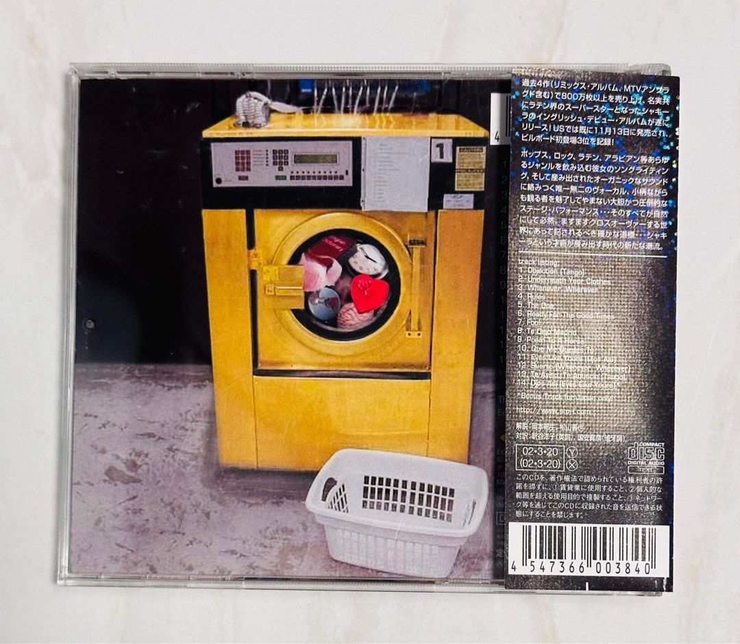 SHAKIRA - LAUNDRY SERVICE ALBUM, Hobbies & Toys, Music & Media, CDs ...