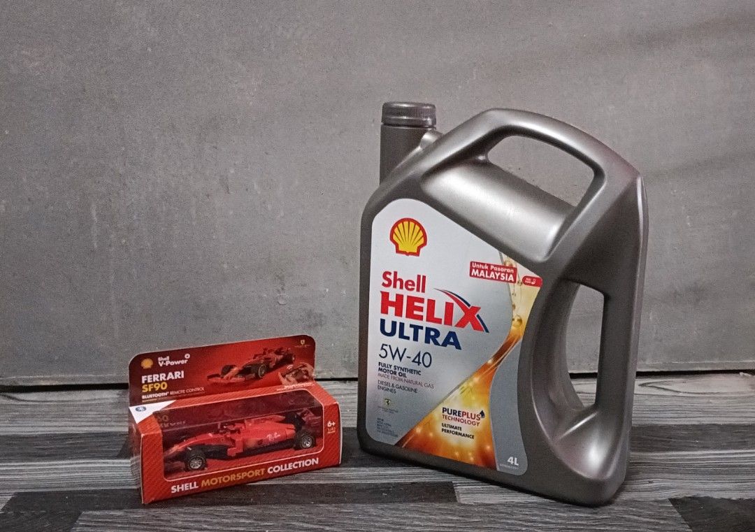 Shell Minyak & Kereta Ferrari SF90, Hobbies & Toys, Toys & Games on ...