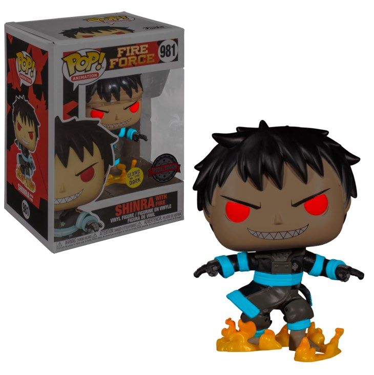 Shinra GITD funko pop, Hobbies & Toys, Toys & Games on Carousell