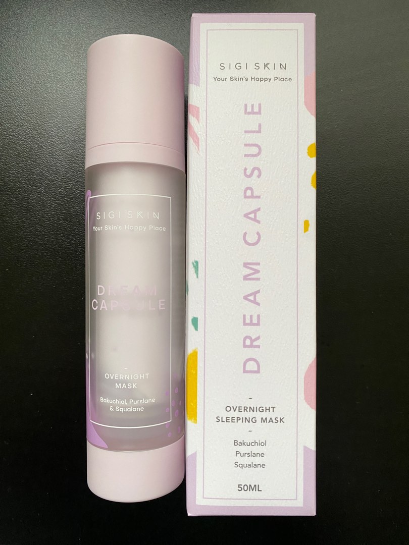 Sigi Skin Dream Capsule Overnight Sleeping Mask, Beauty & Personal Care ...