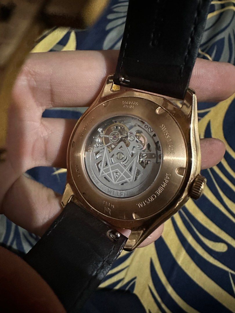 skeleton watch from wulf exo WF02.02 swiss automatic watch, Men's ...