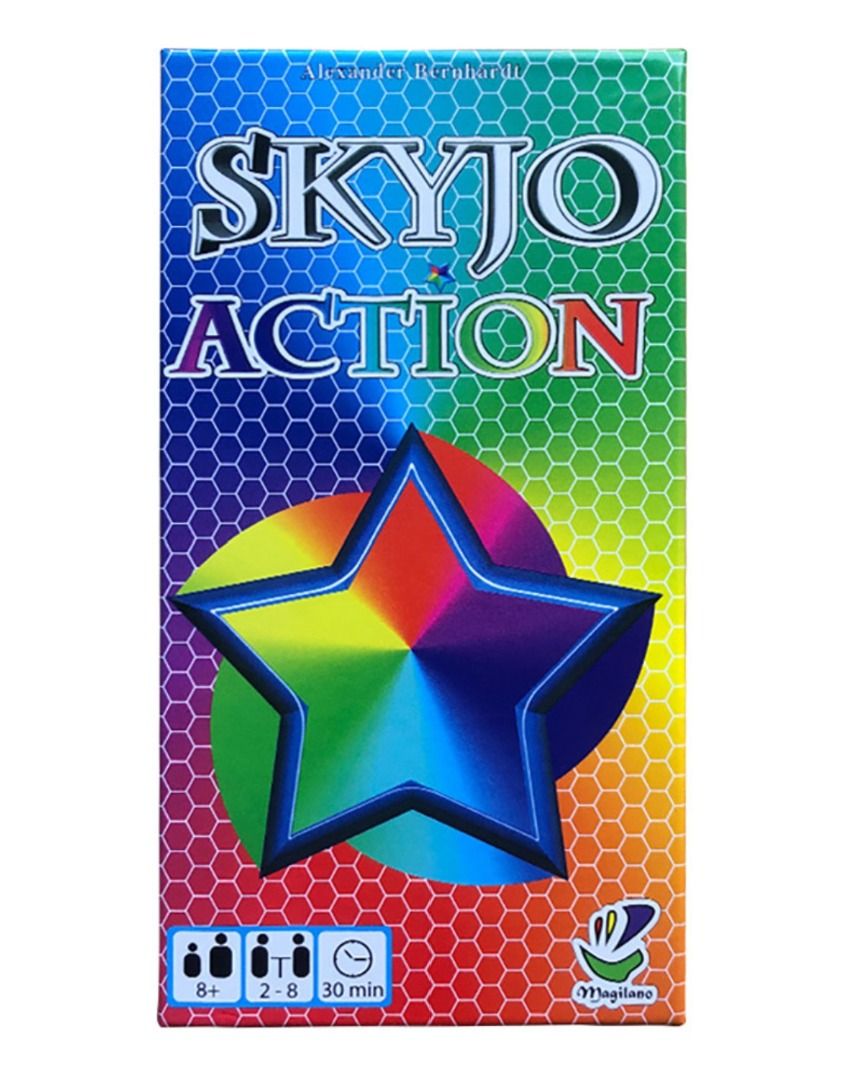 Skyjo Skyjo Action Card Games (H0231), Hobbies & Toys, Toys & Games on ...