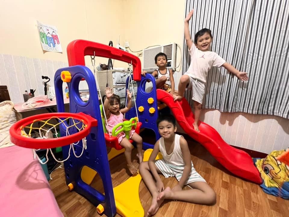 Slides Swing Set, Babies & Kids, Infant Playtime on Carousell